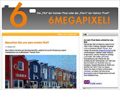 6 Megapixel sind genug - joachimott journal
