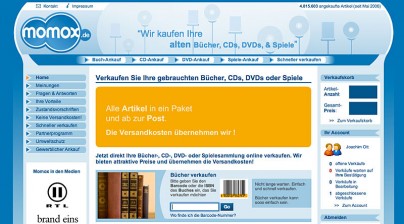 momox.de: Bücher und CDs sofort verkaufen - joachimott journal